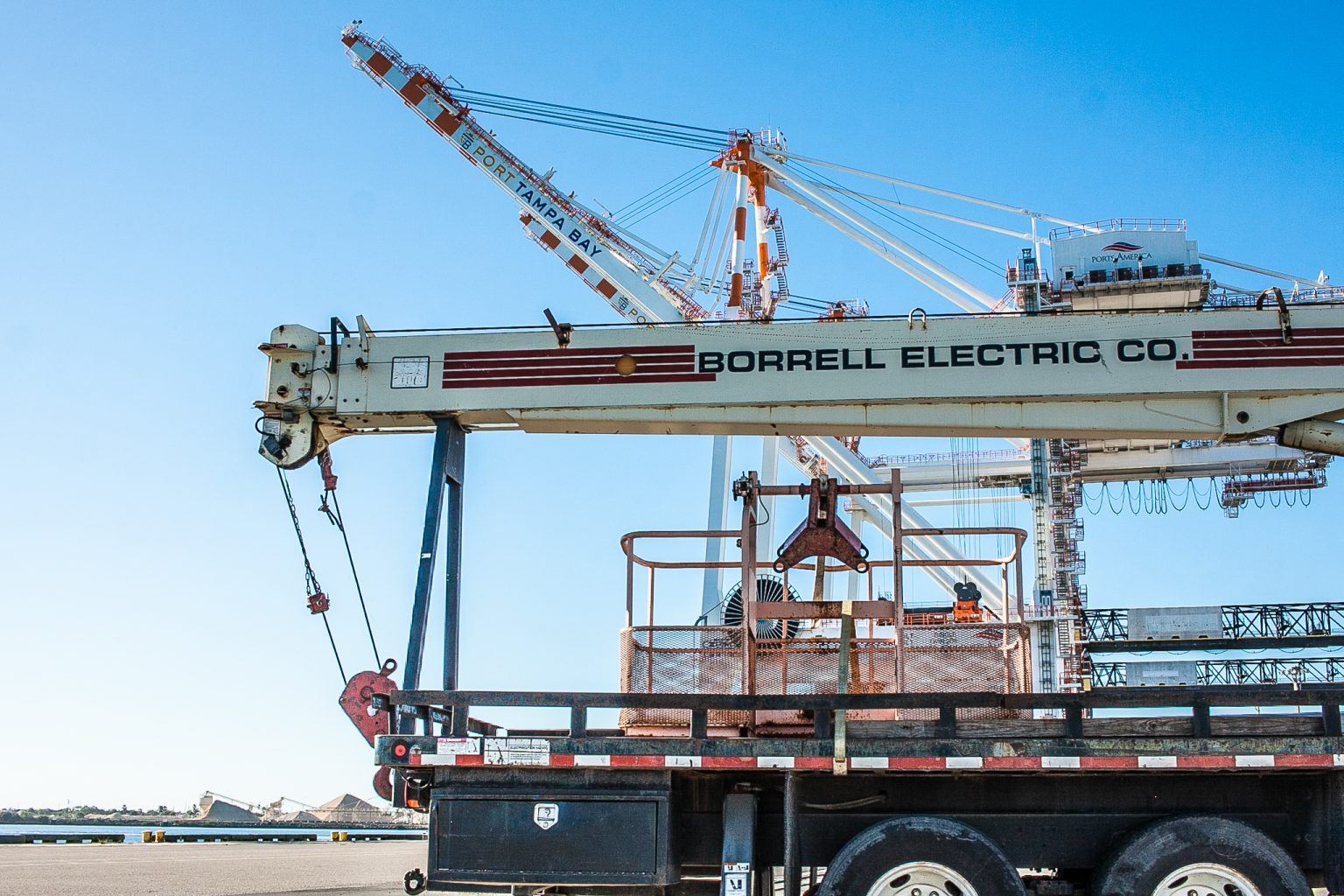 Port of Tampa Gantry Cranes - Borrell Electric