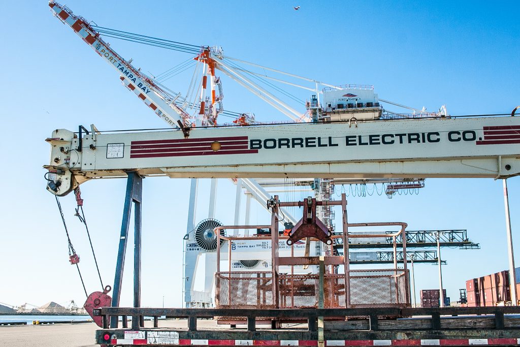 Port of Tampa Gantry Cranes - Borrell Electric