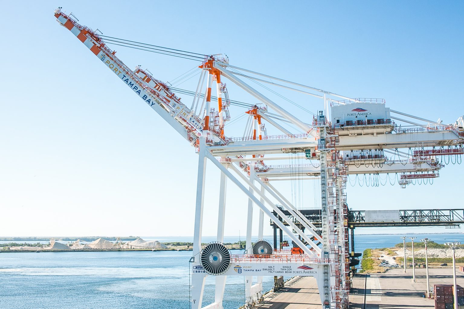 Port of Tampa Gantry Cranes - Borrell Electric